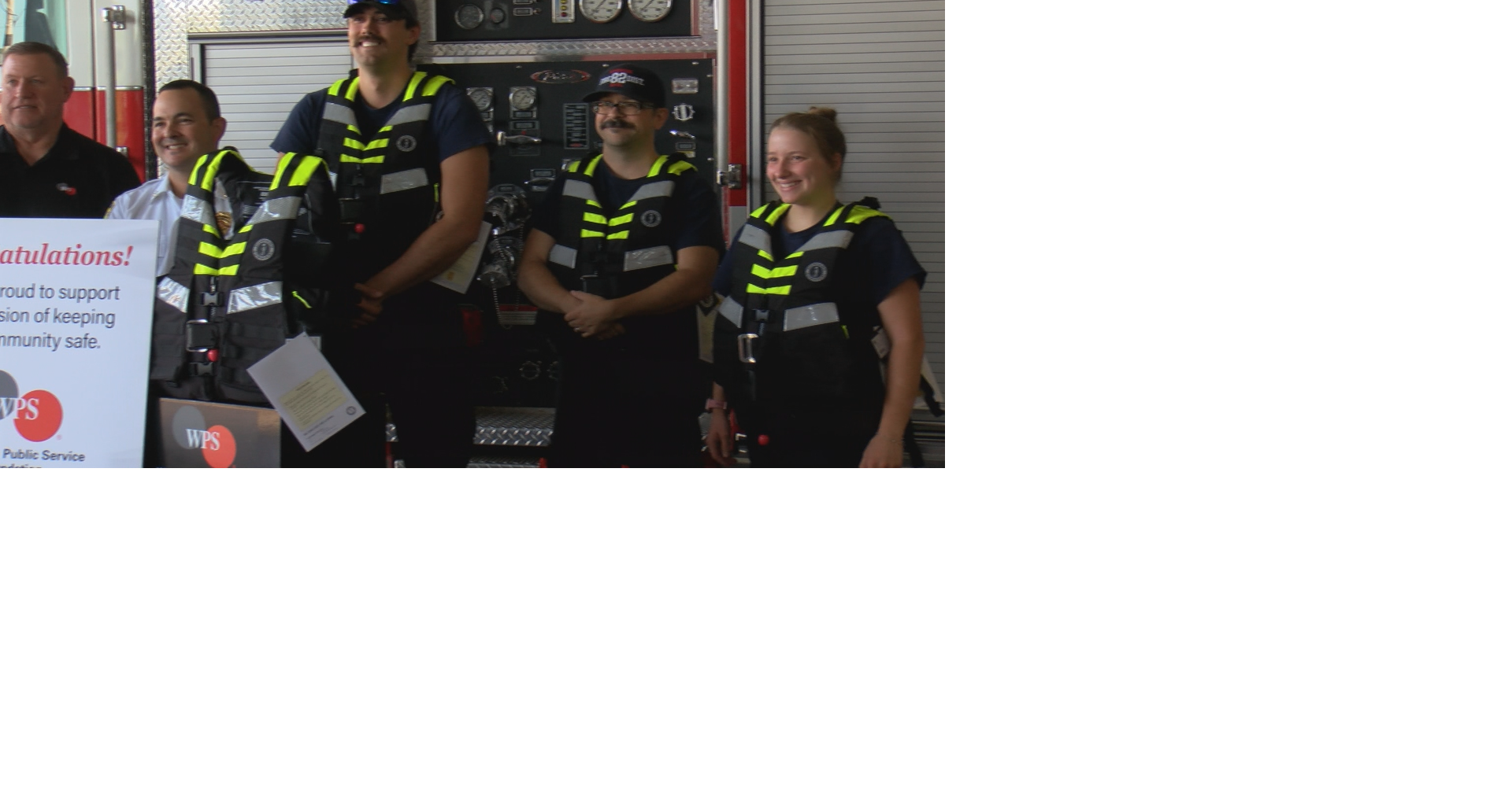 WPS awards a total of $75,000 in 2025 to help first responders purchase ...