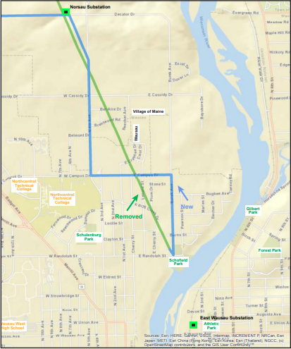 Residents upset over proposed power line reroute in Wausau | News ...