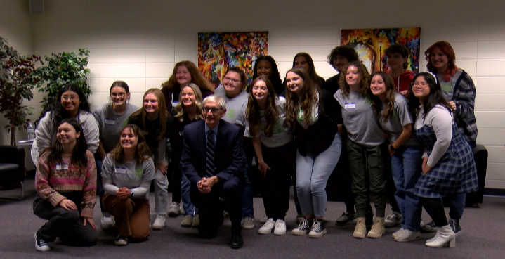 Governor Evers visits Merrill High School to discuss mental health with ...