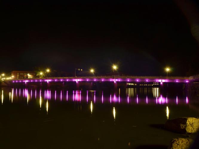 Wisconsin Rapids shines purple for Domestic Violence Awareness Month ...
