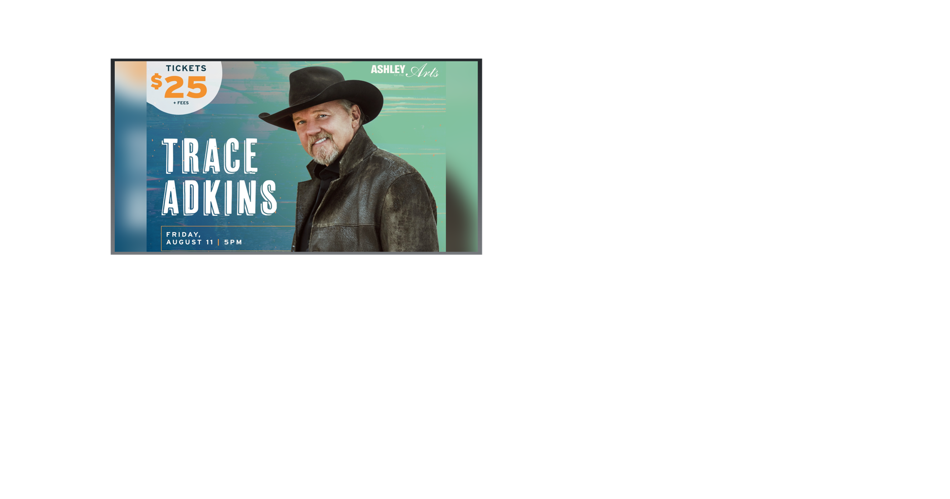 Trace Adkins joins growing list of headliners at Ashley for the Arts ...