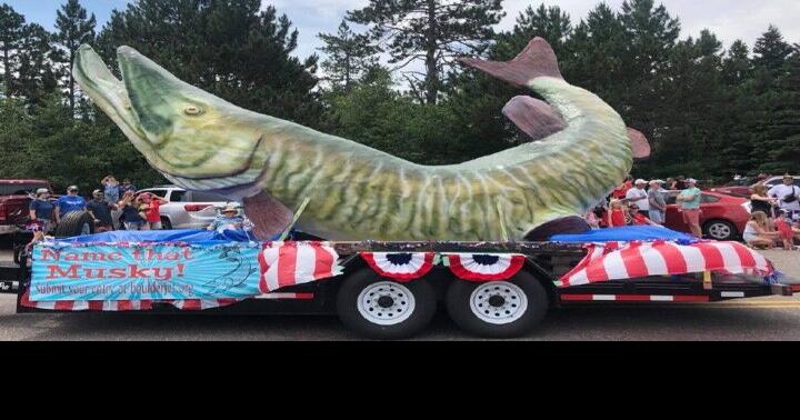 You can help Boulder Junction name 18-foot musky statue | News | waow.com
