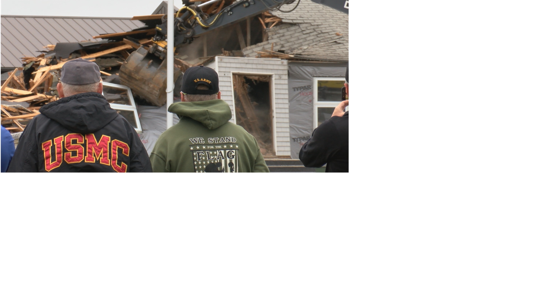 Medford Veterans enter new era as 75 year old VFW is torn down | News ...