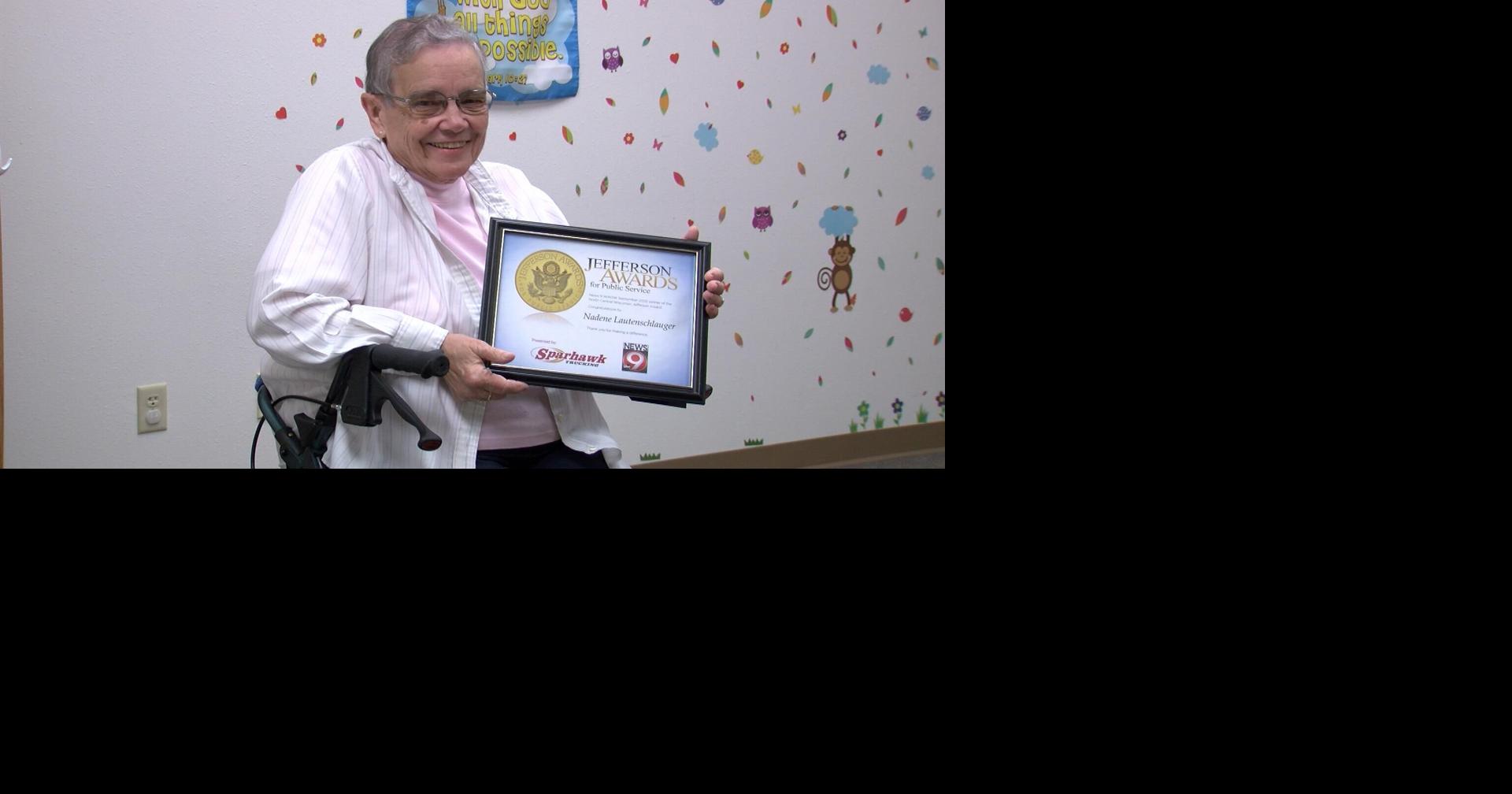 2022 Jefferson Award: Nadene Lautenschlager | Jefferson Awards | waow.com