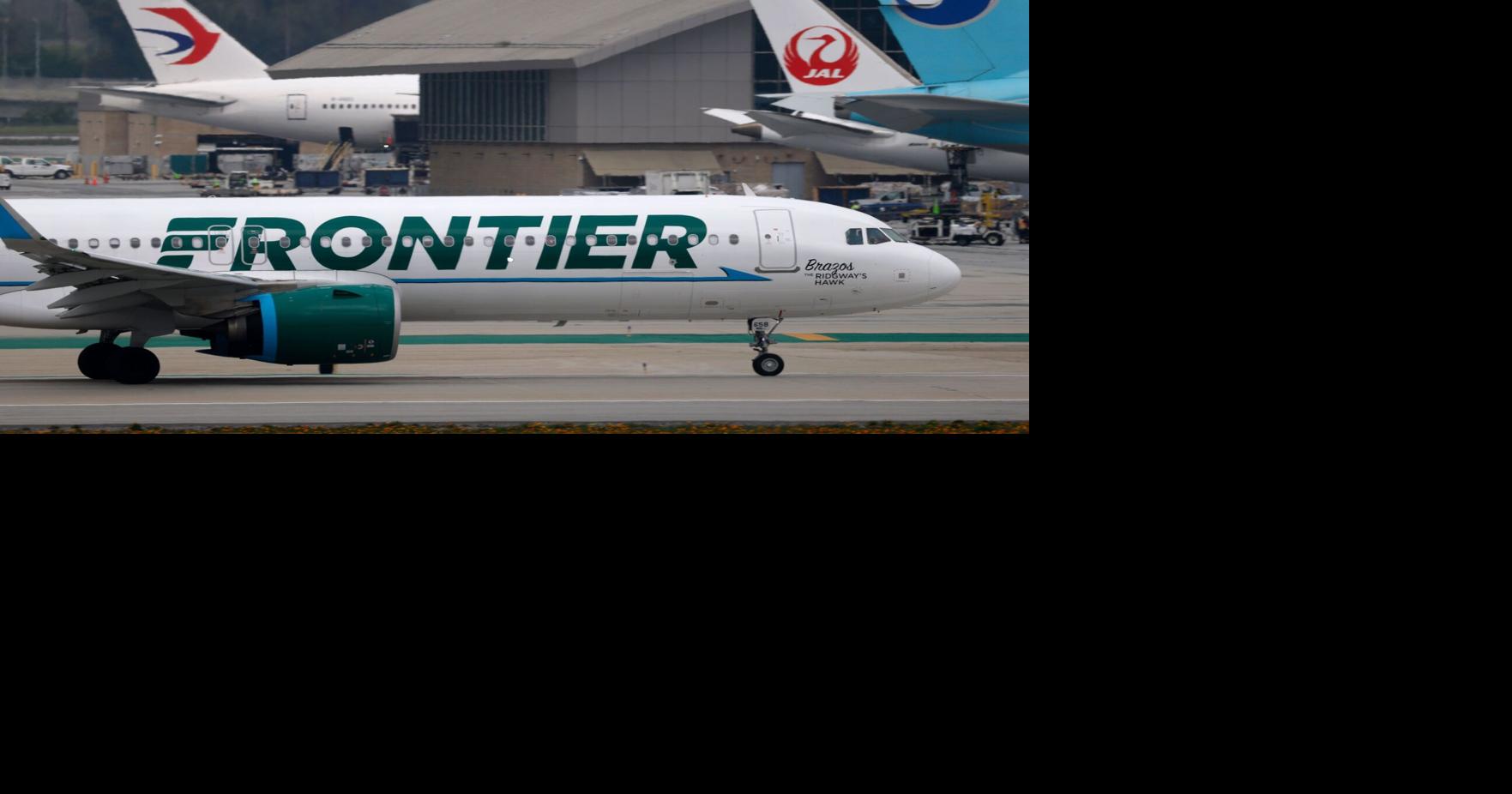 Close call at LAX: Frontier Airlines jet slams on the brakes when two ...