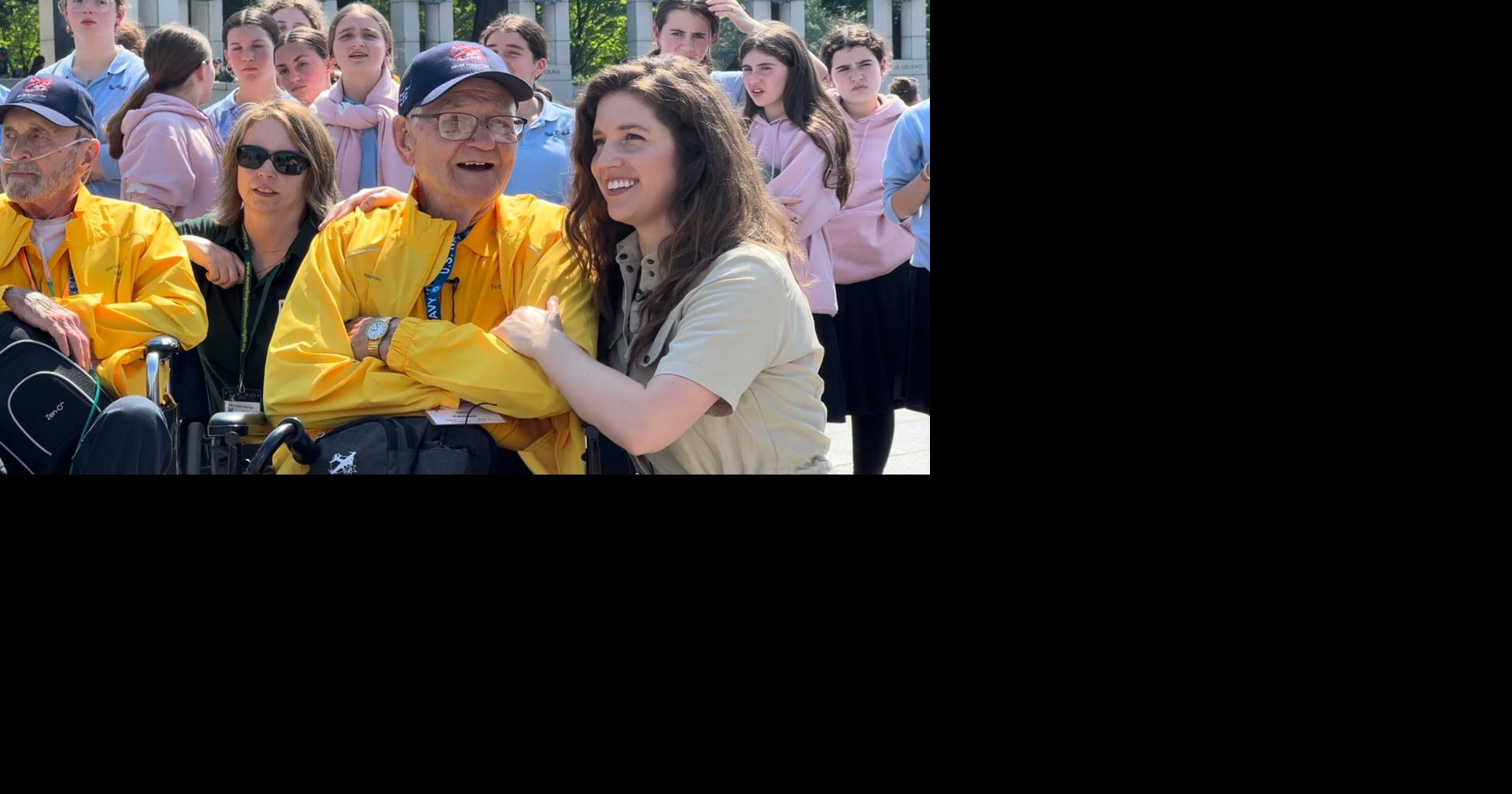 NEVER FORGOTTEN HONOR FLIGHT: World War II veteran surprised by ...
