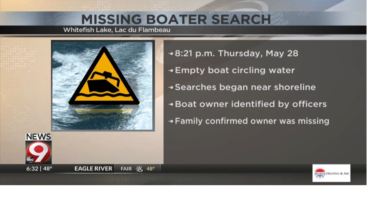Search underway after driverless boat spotted circling Whitefish Lake ...