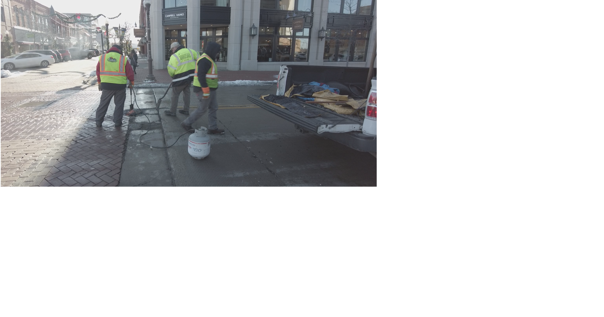 PAIN IN THE AXLE: Avoiding potholes and driving with winter road ...