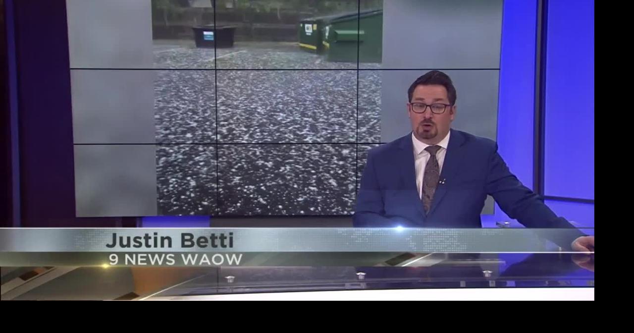 Flash Flooding and Hail in Wausau area | Video | waow.com
