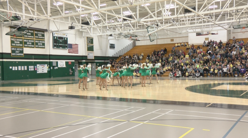 D.C Everest high school varsity dance team celebrates their season ...