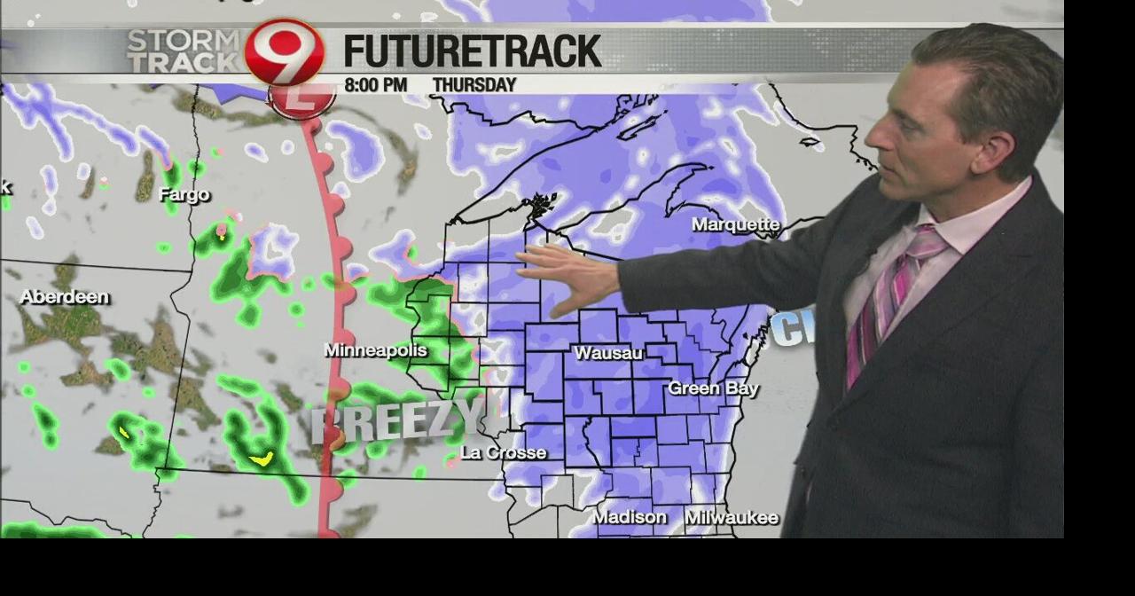 Snowy Thursday night, brisk weekend | Forecast Central | waow.com