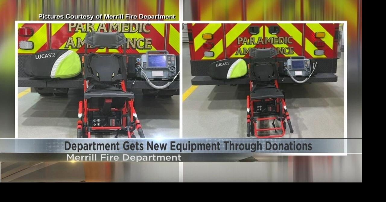 Merrill Fire Department gets new equipment through donations | Video ...