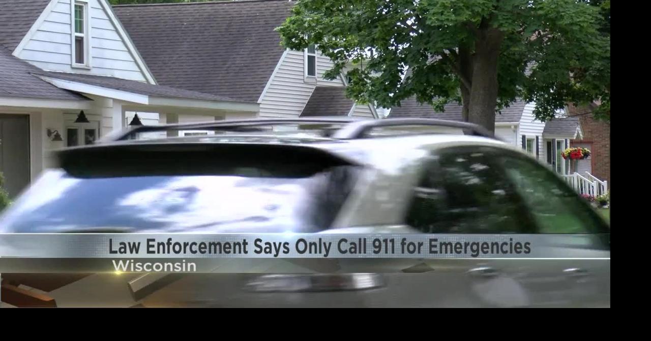 Law enforcement says only call 911 for emergencies | Video | waow.com
