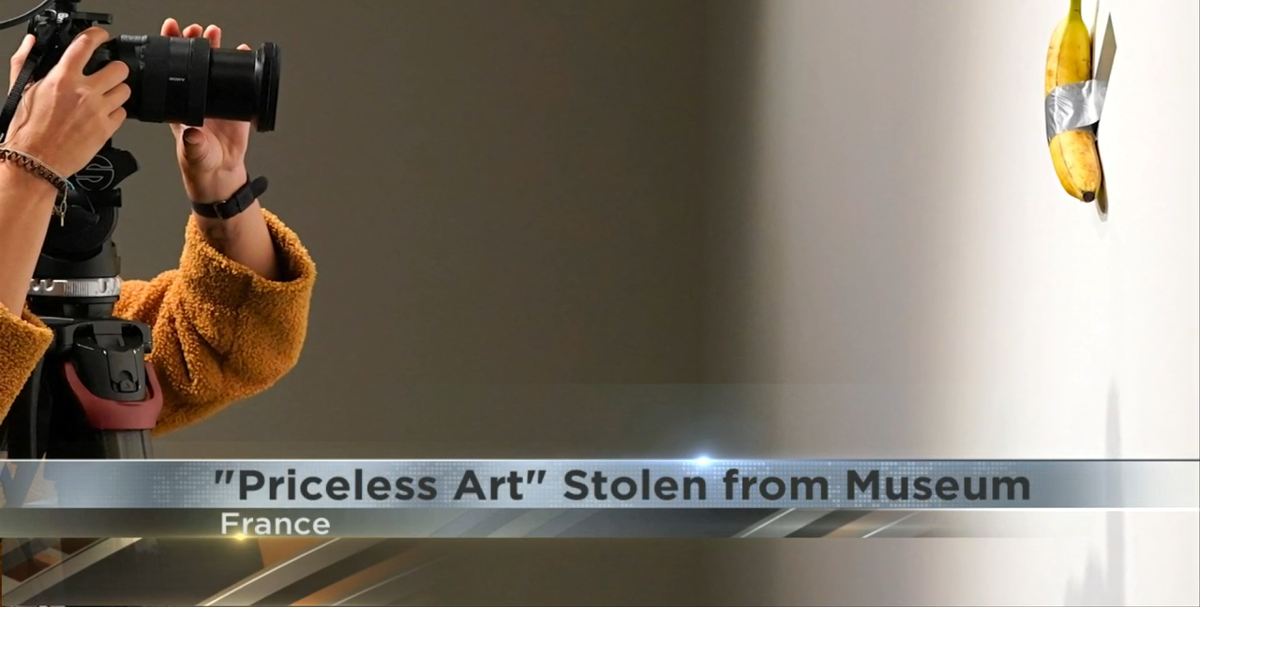 Famous Piece of Art Stolen from French Museum | Video | waow.com