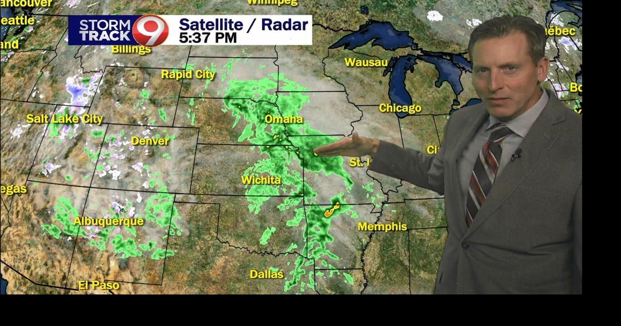 Cloudier the next few days but good travel conditions this week ...