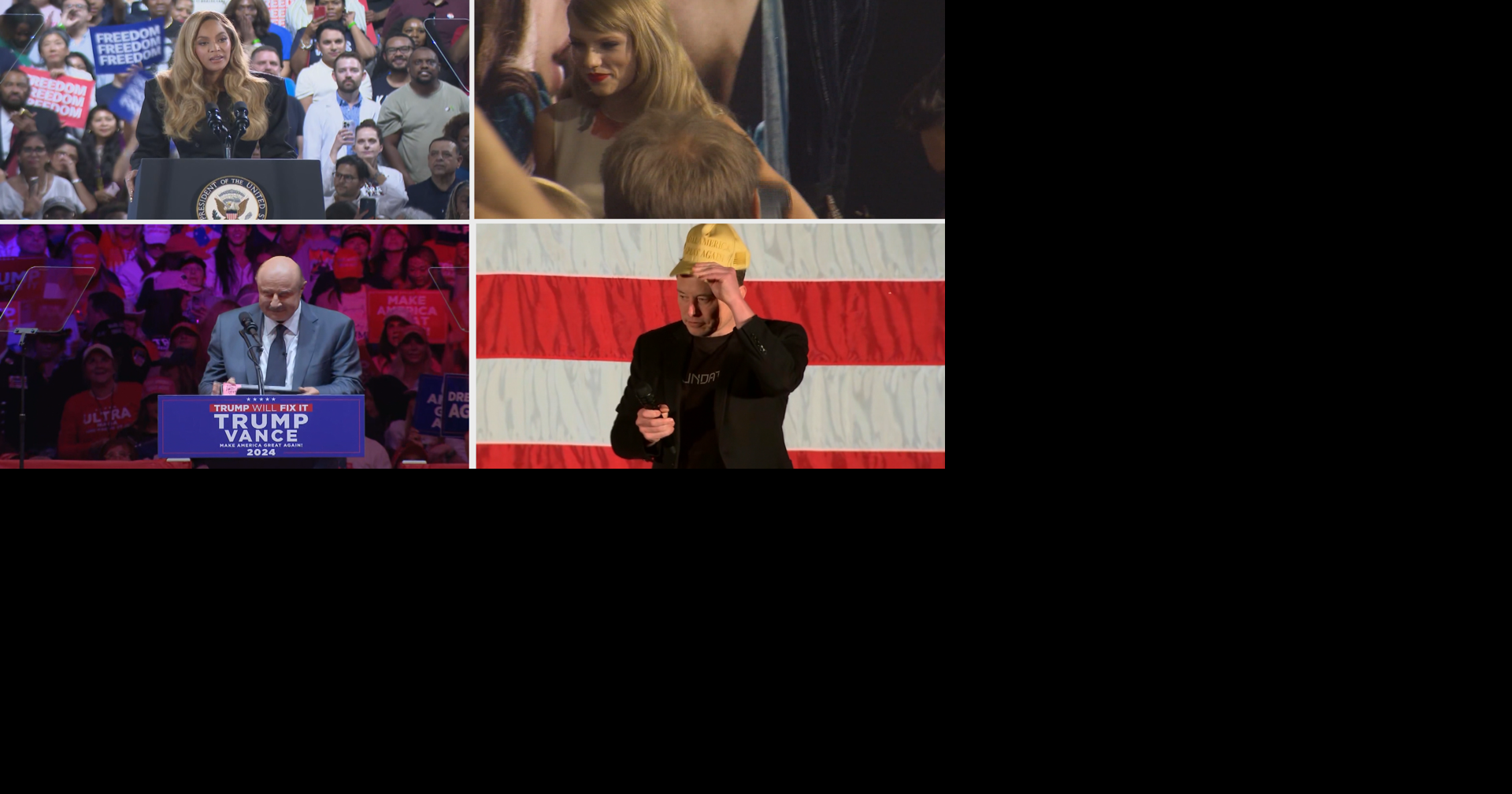 Celebrity endorsements of presidential candidates grow, how it could ...