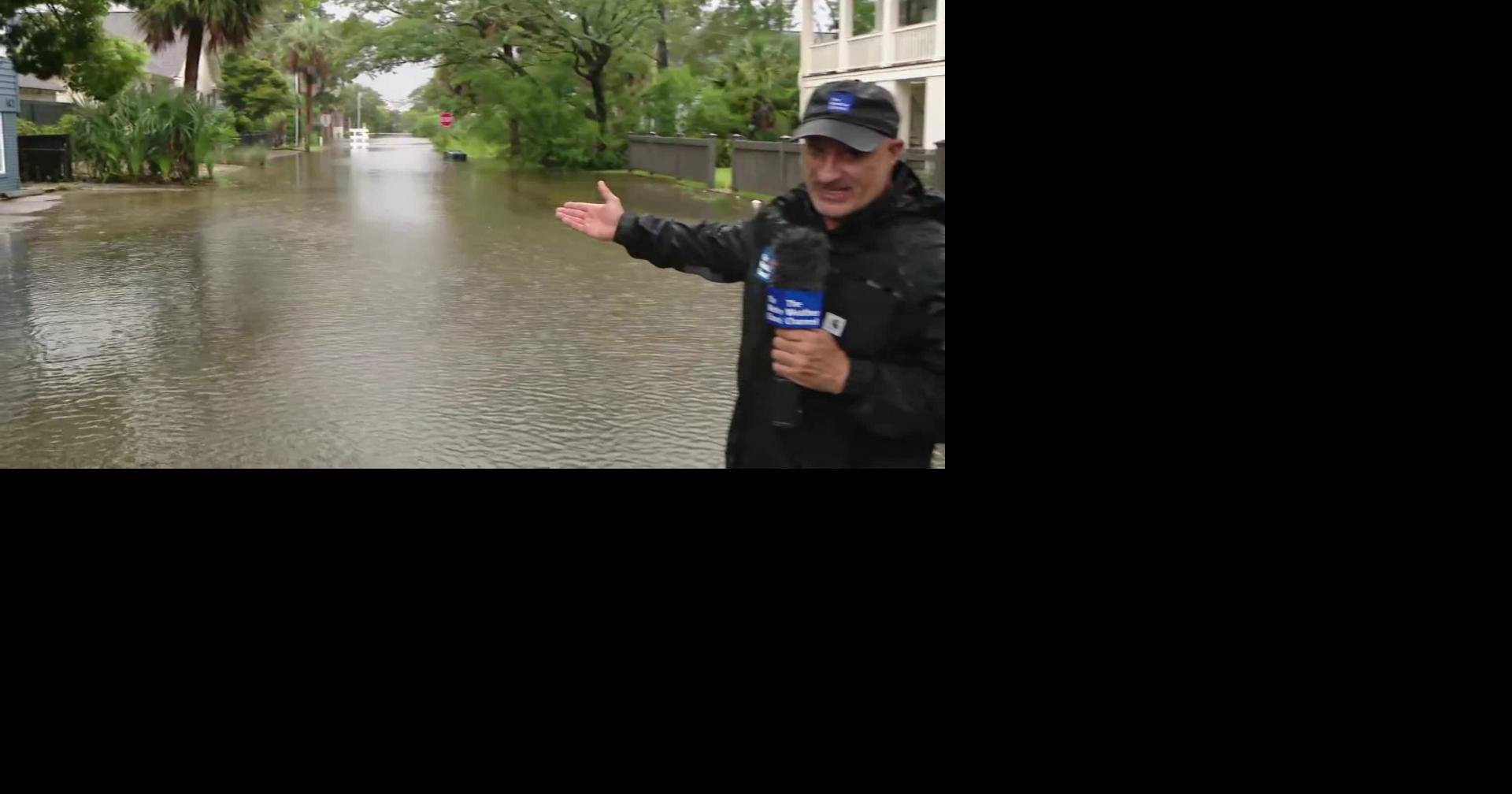 Jim Cantore Reports on Severe Weather in Charleston | Video | waow.com