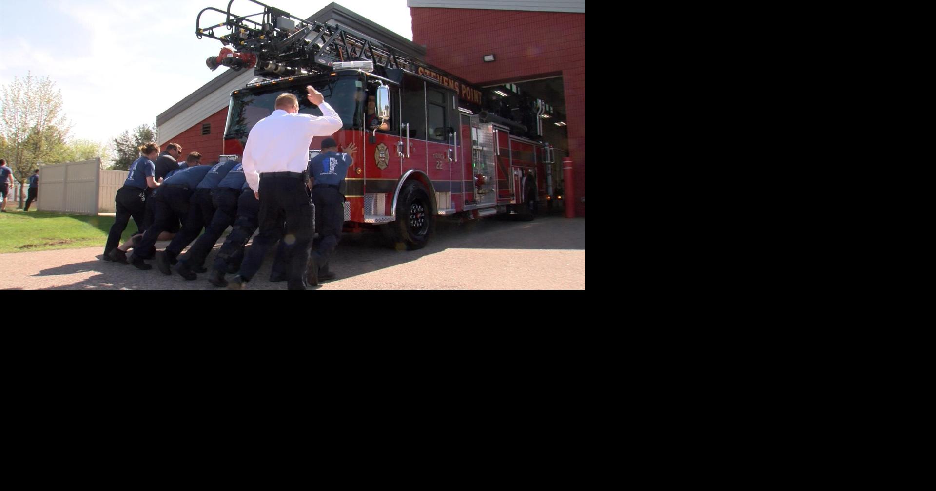 Stevens Point Fire Department's new truck is now on duty | News | waow.com