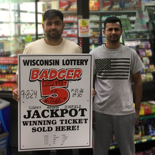 Winning Badger 5 lotto ticket sold at Express Market in Schofield Wisconsin News waow