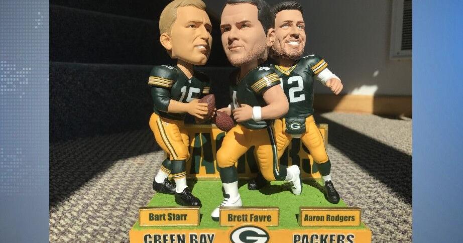 Bart Starr Green Bay Packers bobblehead series unveiled | News | waow.com