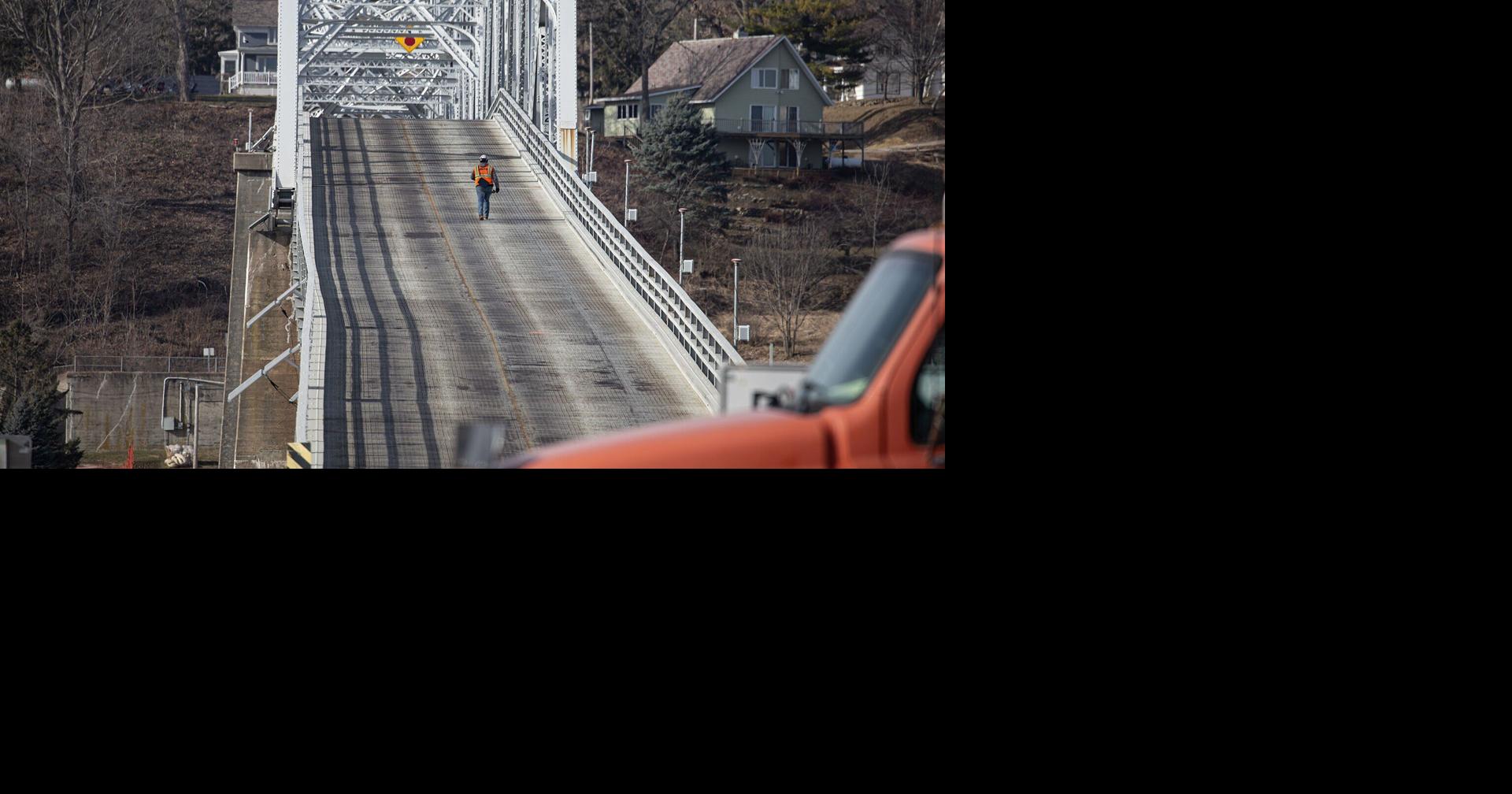 Iowa DOT: Could take up to two months to stabilize Lansing Bridge ...