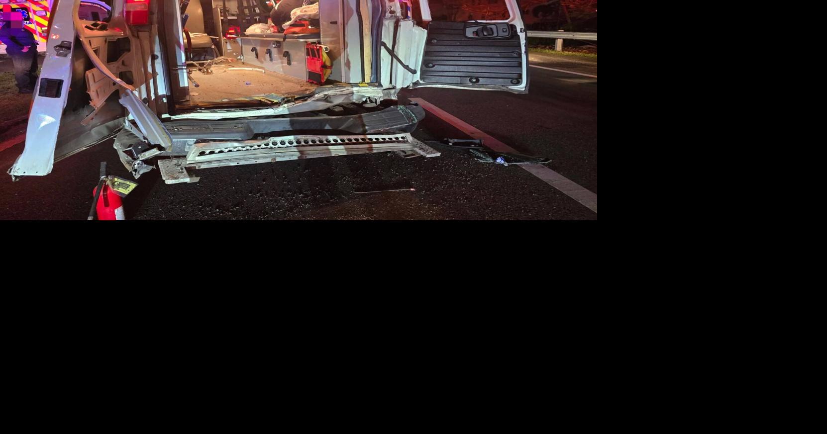 Camión y ambulancia chocan en la carretera PR-111, en Moca; hubo ...