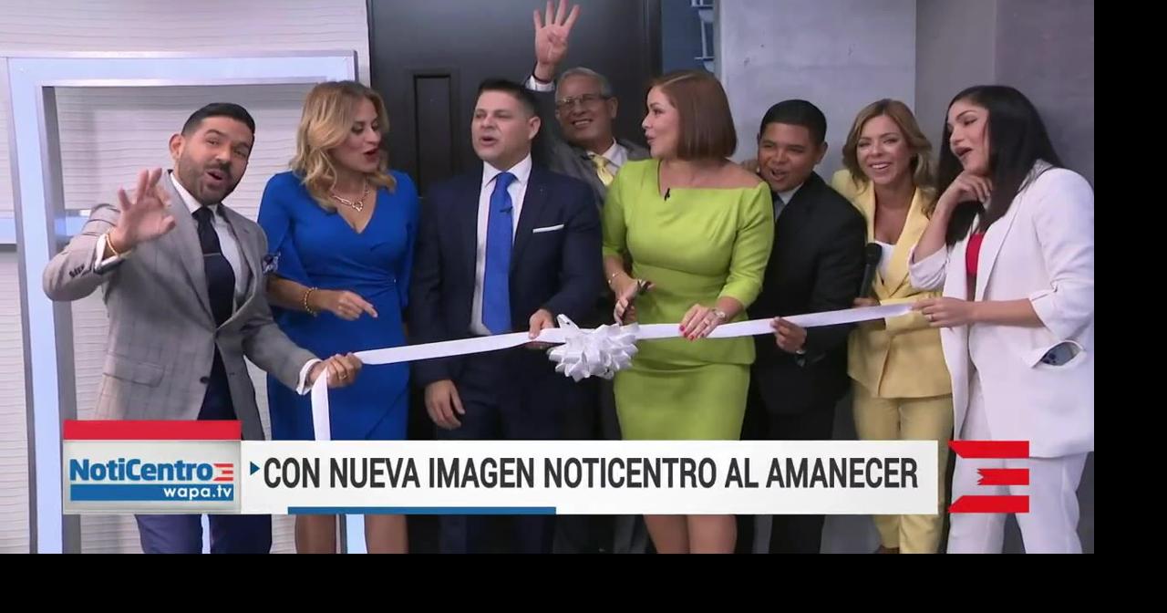 Inicia "un nuevo Amanecer" en NotiCentro y Wapa TV | Entretenimiento ...