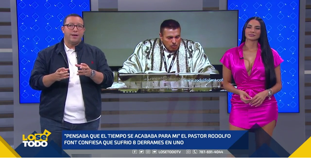 Mejoras en la salud del pastor Rodolfo Font | | wapa.tv