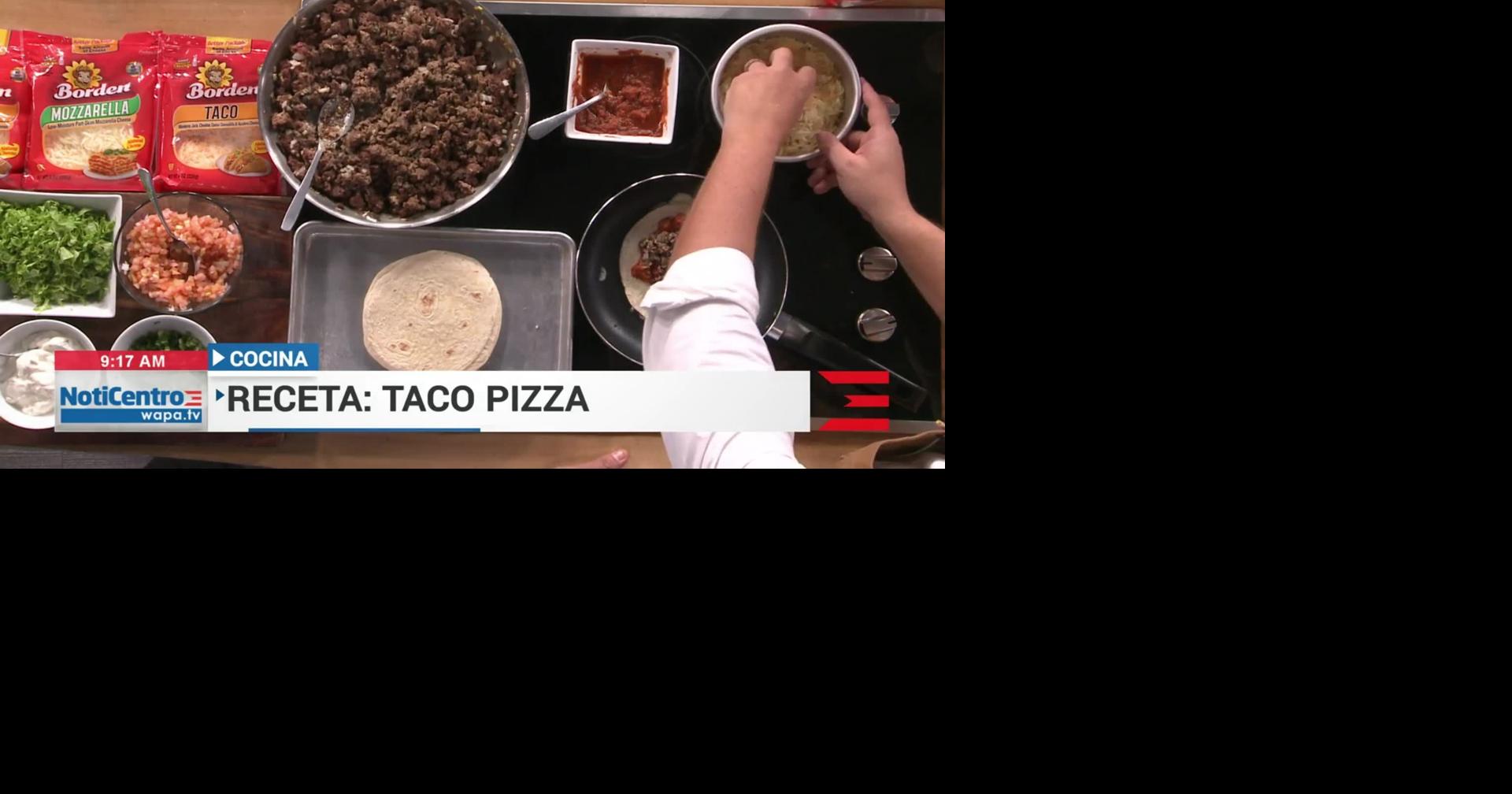 Chef Colo cocina taco pizzas con Borden, primera parte | Estilo de Vida ...