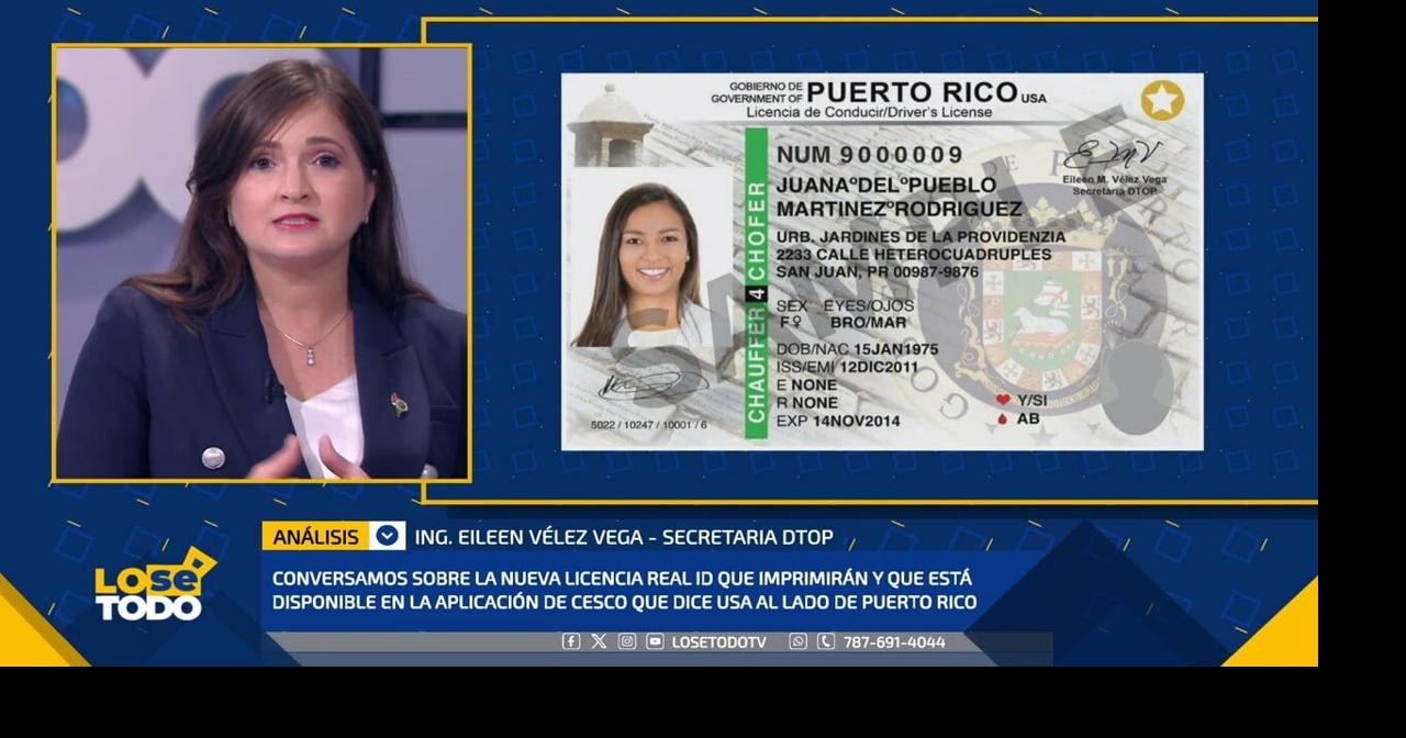 Licencia de conducir de Puerto Rico incluye a Estados Unidos | Lo Sé ...
