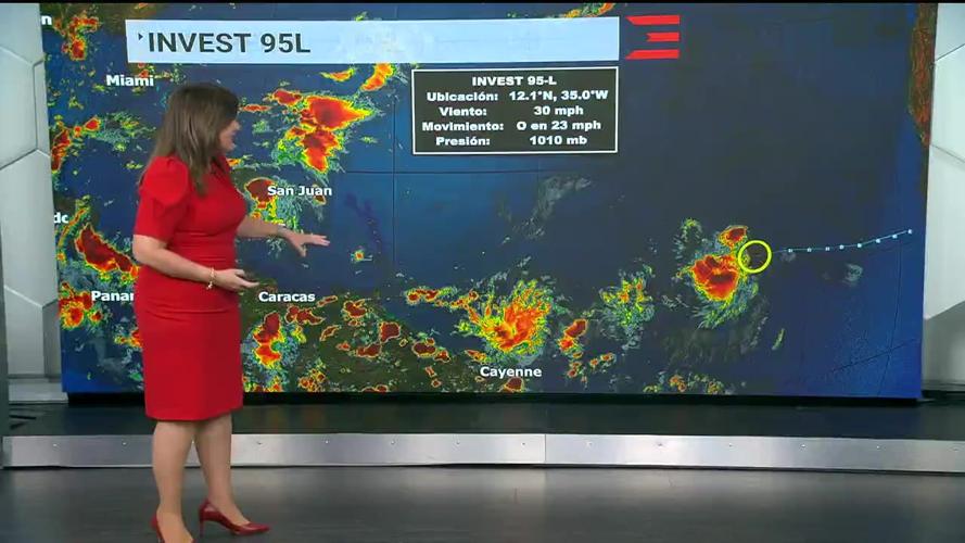 Aumenta probabilidad de desarrollo ciclónico de Invest 95L | Tu Tiempo ...