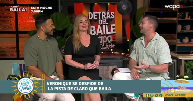 Detrás del baile: Veronique se despide de ¡Claro que Baila! | Viva La Tarde | wapa.tv