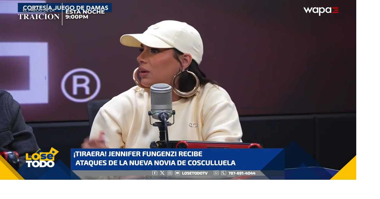 Jennifer Fungenzi recibe ataques de la nueva novia de Cosculluela | Lo ...