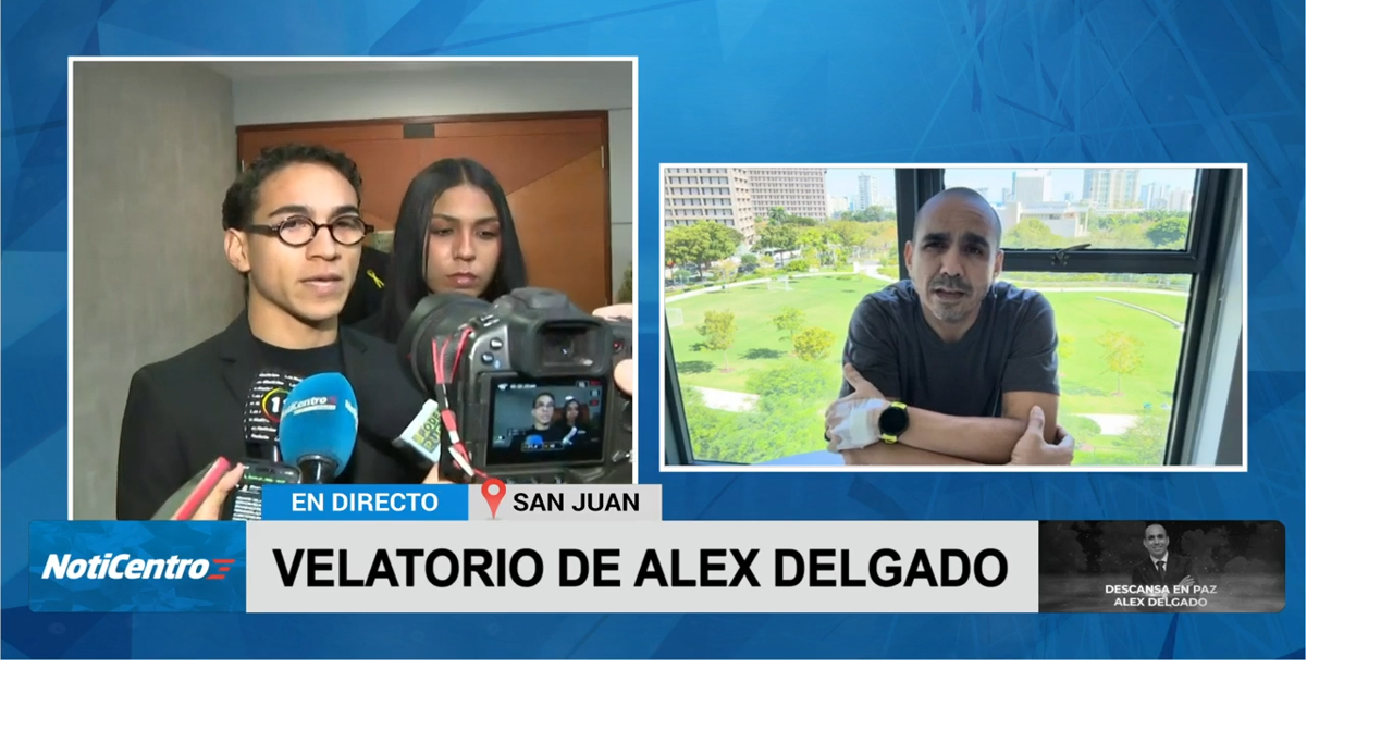 Hijo de Alex Delgado agradece al pueblo por el apoyo a su familia ...