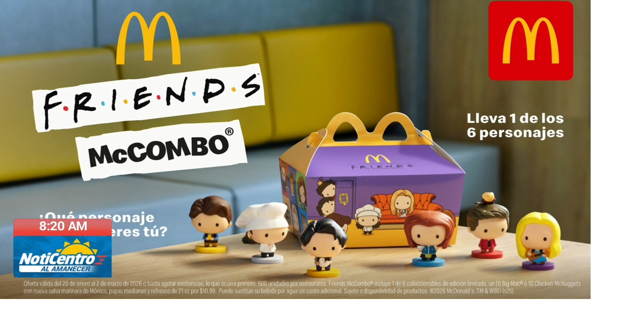 Los personajes de Friends llegan a McDonalds | Negocios | wapa.tv