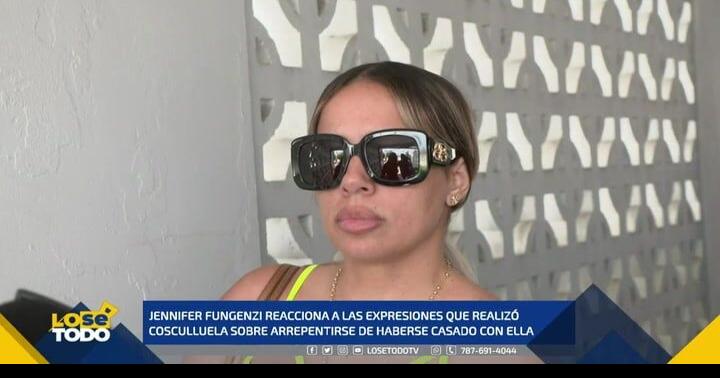 Jennifer Fungenzi le contesta comentario de Cosculluela | Lo Sé Todo ...