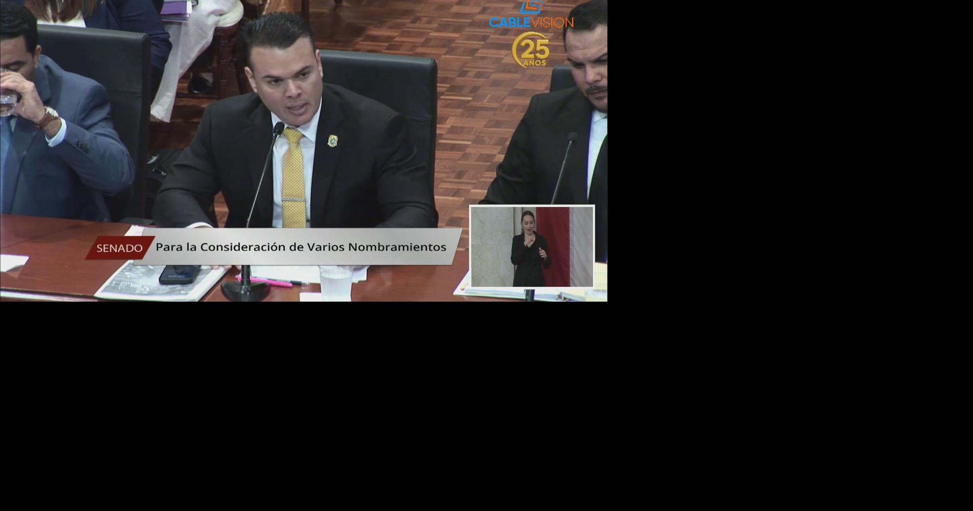 Senado evalúa nombramiento de secretario del DACO, Hiram Torres ...