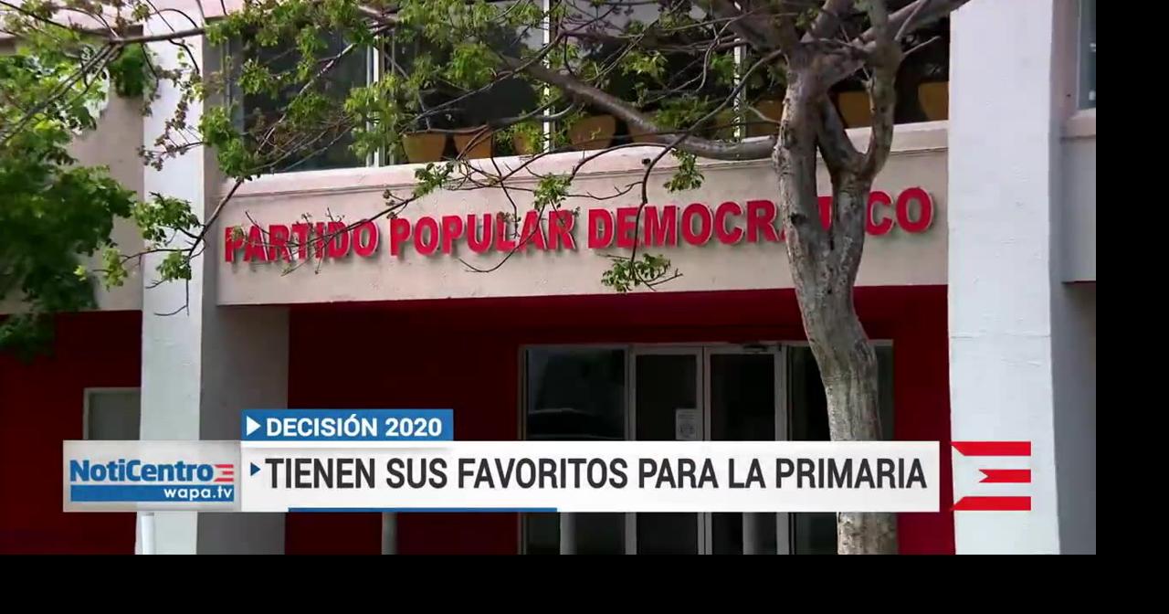 Líderes del PPD ya tienen sus favoritos para las primarias | Política ...