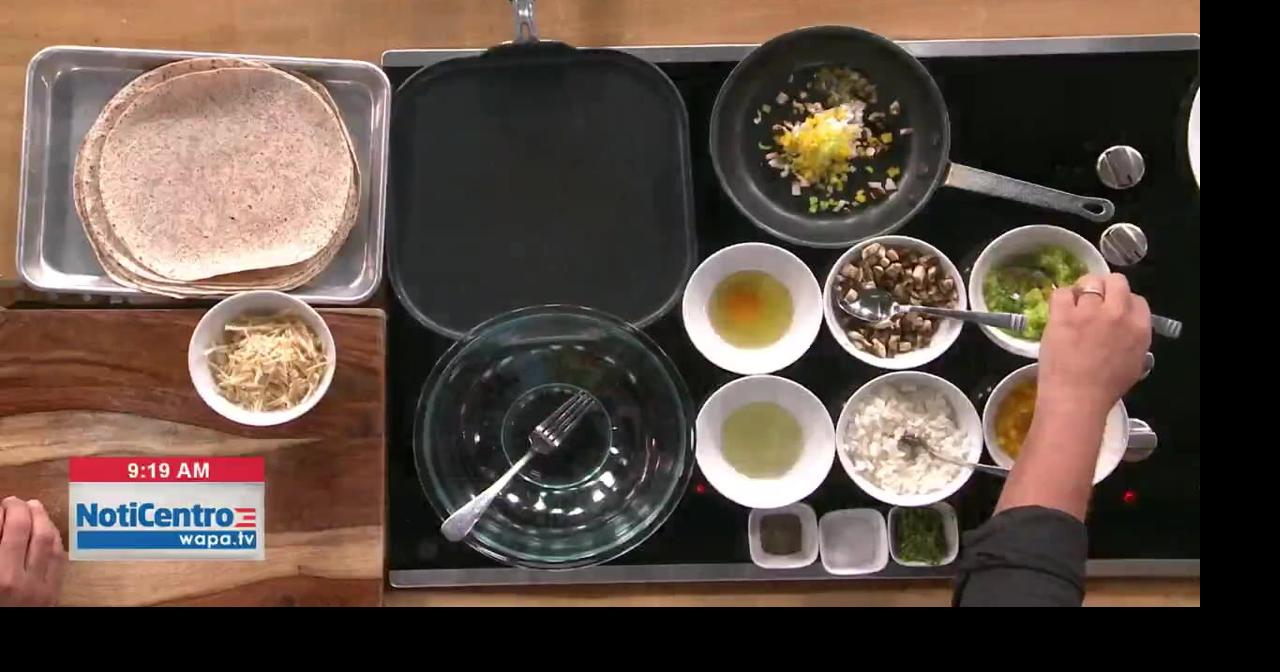 Chef Colo: Quesadillas de huevos y vegetales, parte 1 | Estilo de Vida ...