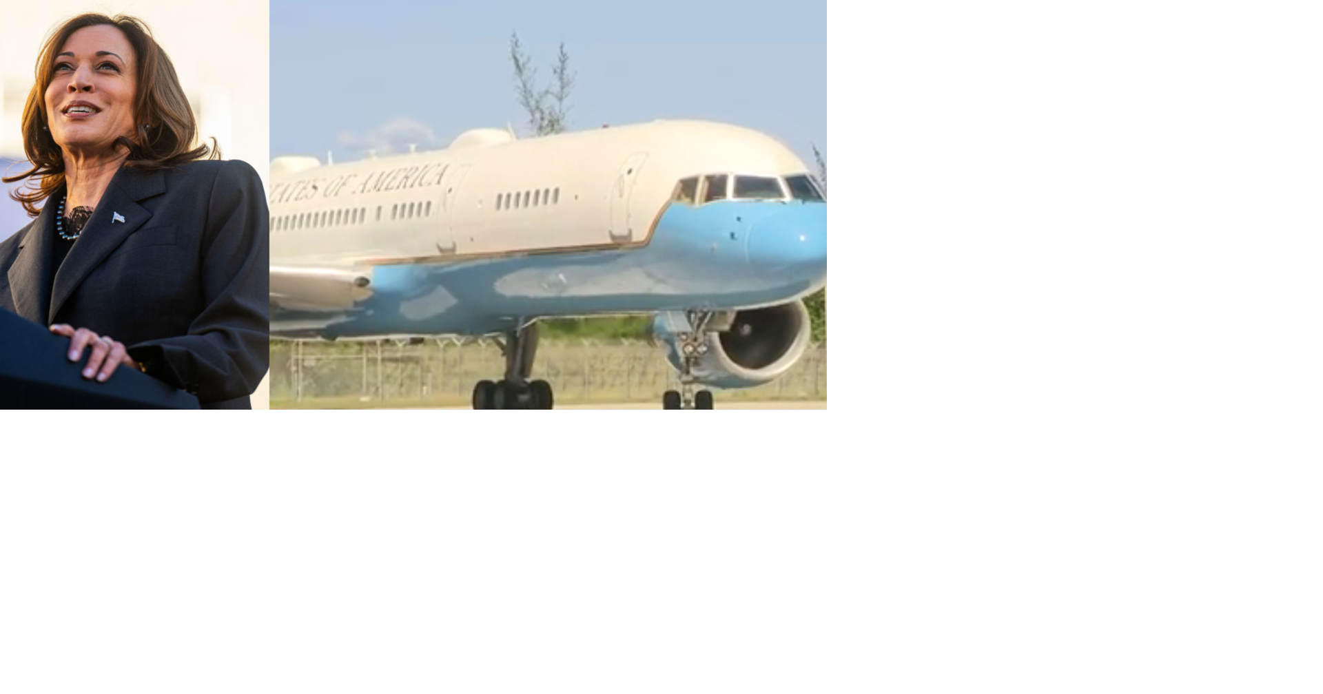 Llega a Puerto Rico la vicepresidenta de Estados Unidos, Kamala Harris ...