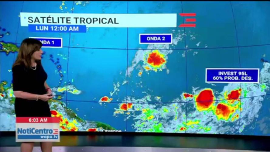 Invest 95L tiene 60% de probabilidad de desarrollo | Tu Tiempo | wapa.tv