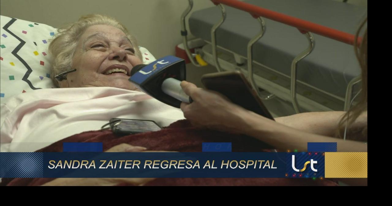 Sandra Zaiter regresa al hospital | Lo Sé Todo | wapa.tv