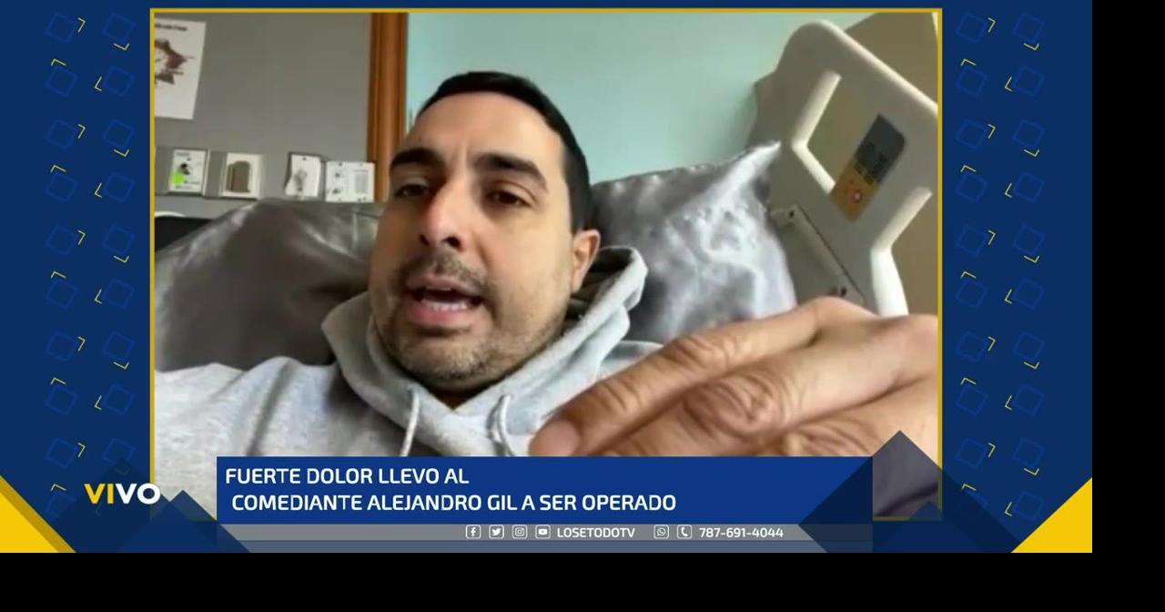 Operan del apéndice al comediante Alejandro Gil | Lo Sé Todo | wapa.tv