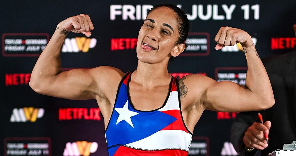 Amanda Serrano lista para su tercer combate frente a Katie Taylor ...