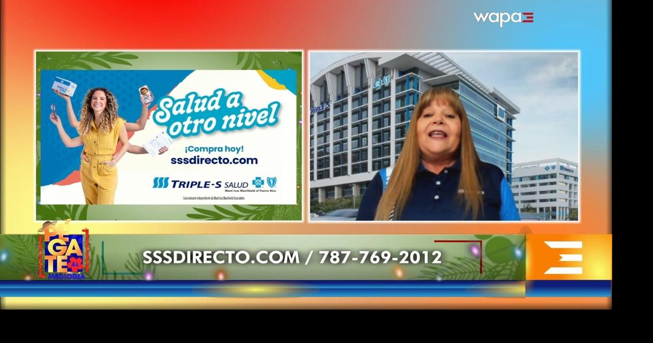 Eleva tu salud a otro nivel con Triple-S Directo | Pégate al Mediodía ...