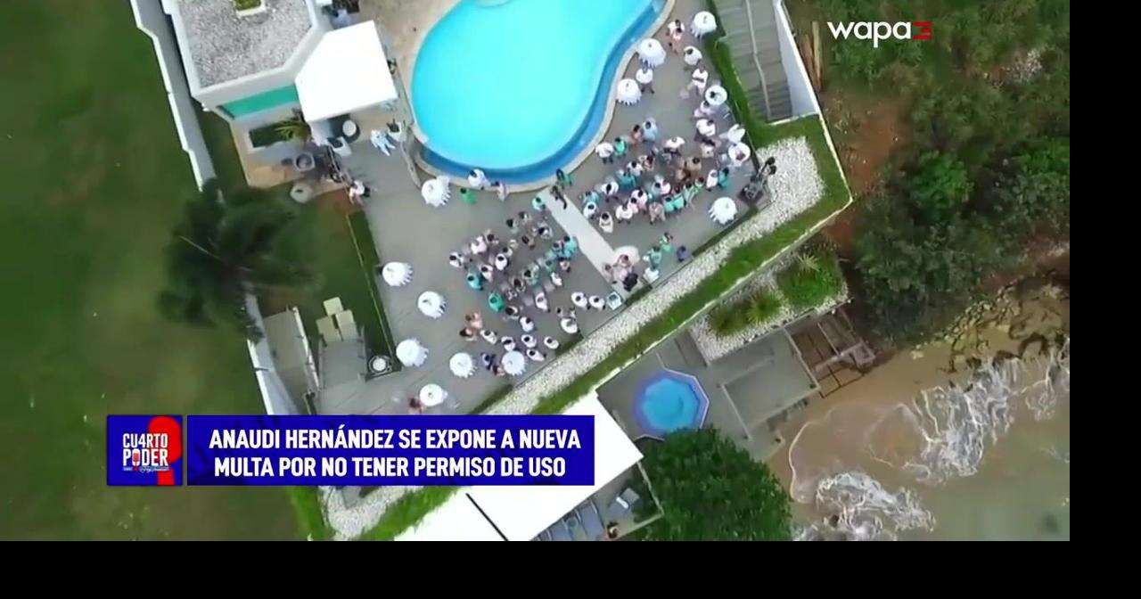 Anaudi Hernández vuelve a celebrar una boda sin permiso en su mansión ...