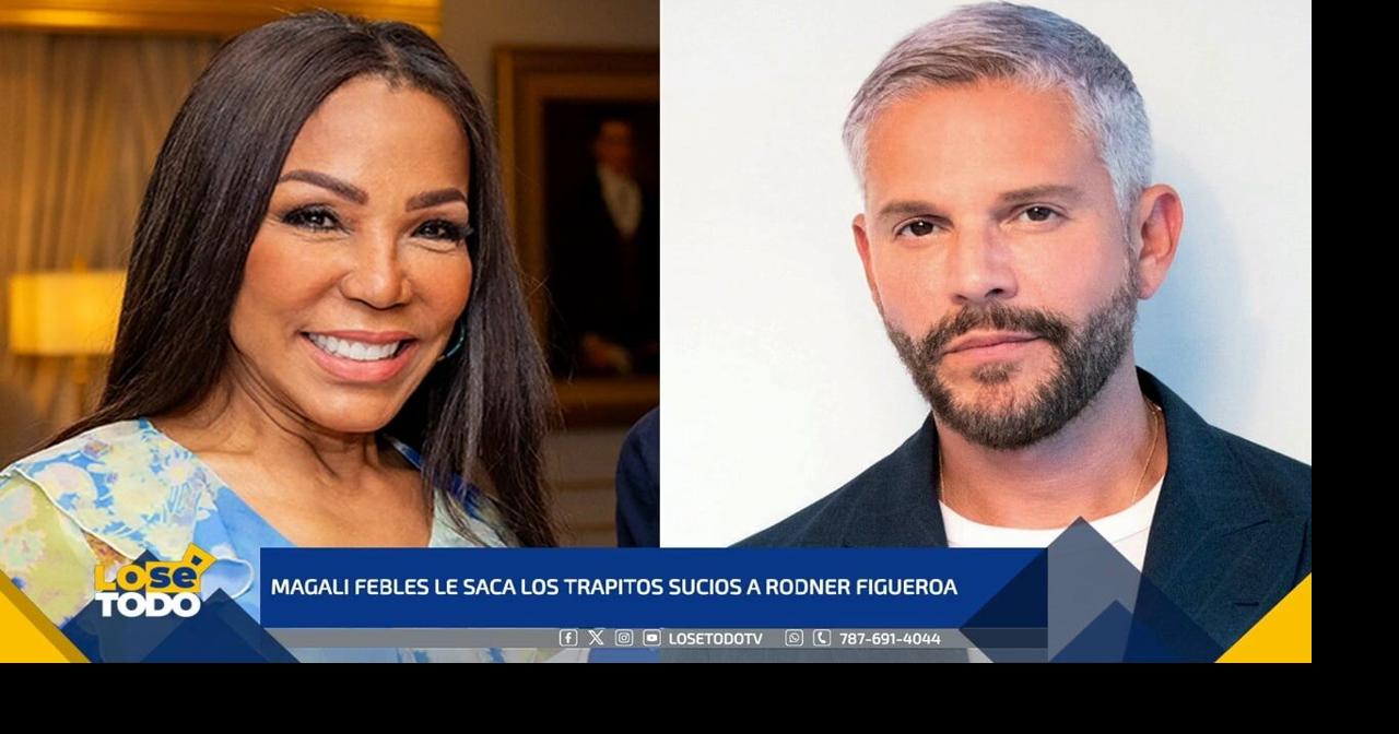 Magali Febles le tira fuerte a Rodner Figueroa | Lo Sé Todo | wapa.tv