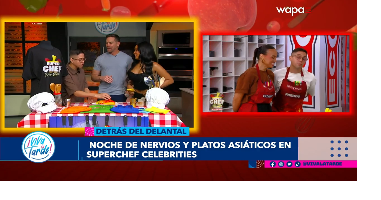 Freddo y Keiry se achicharran en Super Chef Celebrities All Star | Viva ...