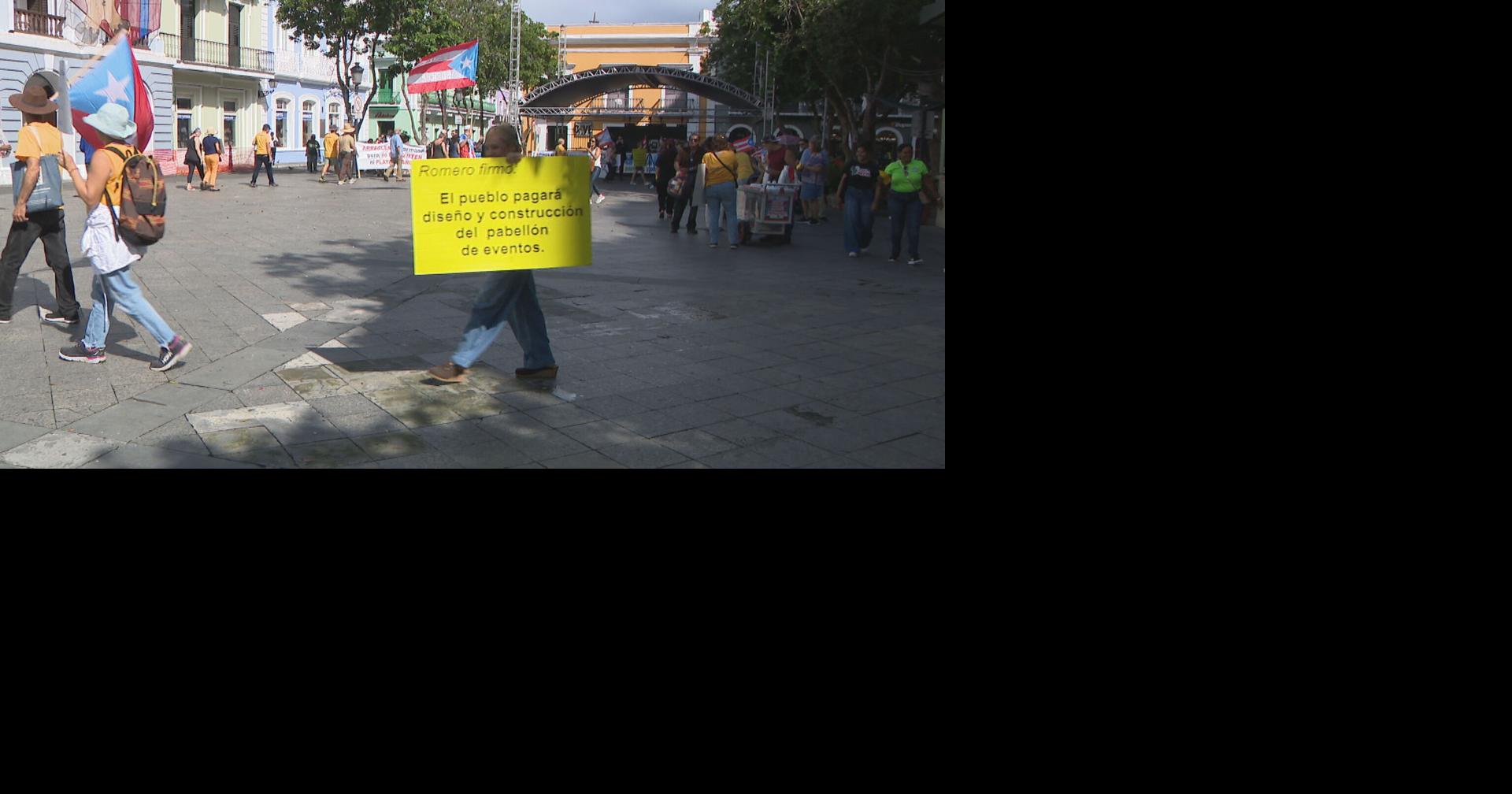 Protestan contra construcción de estacionamiento en parque Sixto ...
