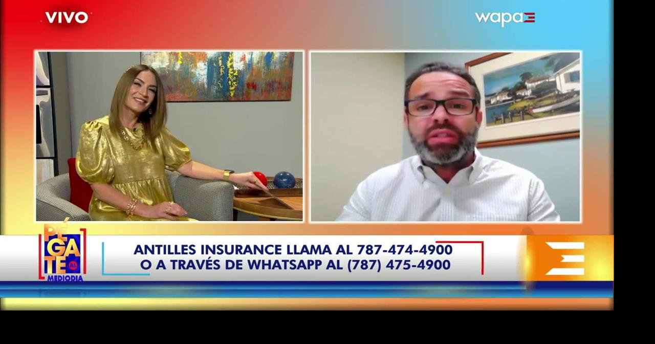Antilles Insurance | Pégate al Mediodía | wapa.tv